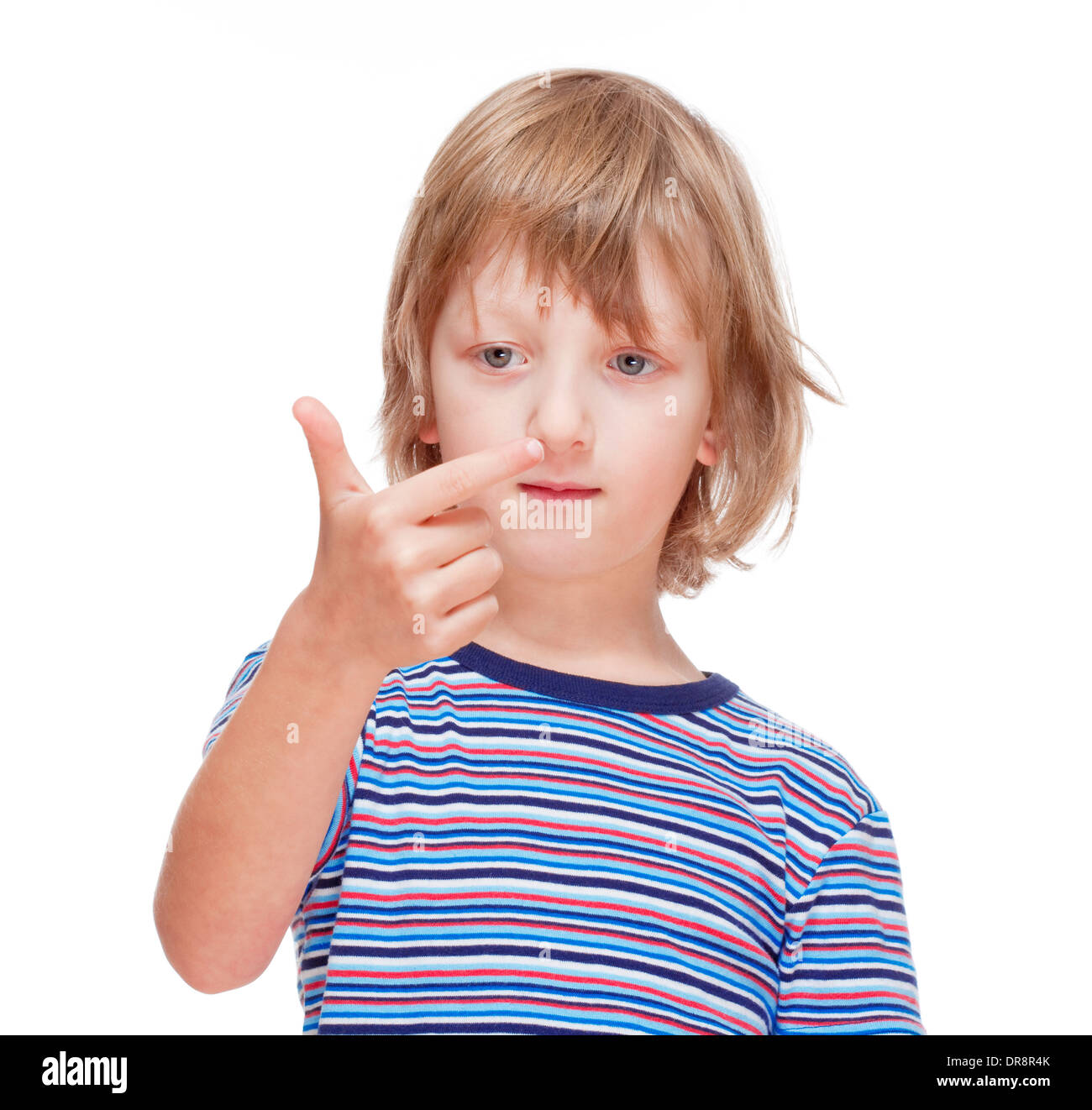Fingers on face hi-res stock photography and images - Alamy