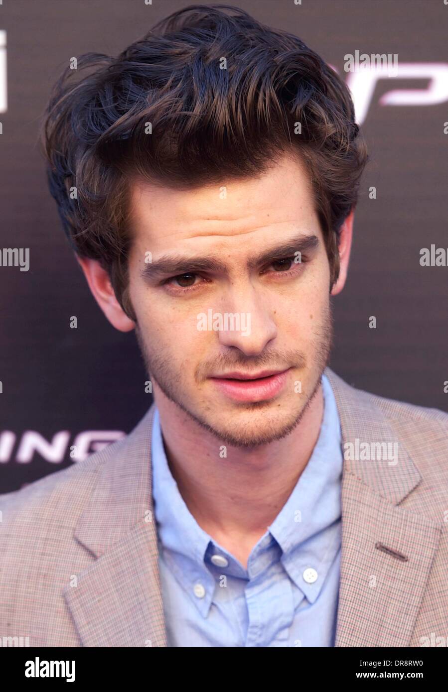 Andrew Garfield The Spanish premiere of 'The Amazing Spider-Man' at ...