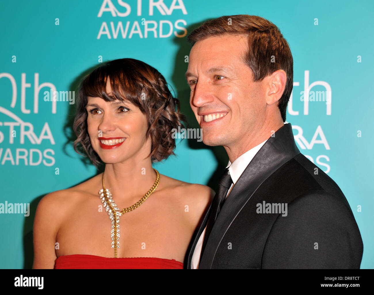 Tasma Walton and Rove McManus The 10th annual Astra Awards at Sydney ...