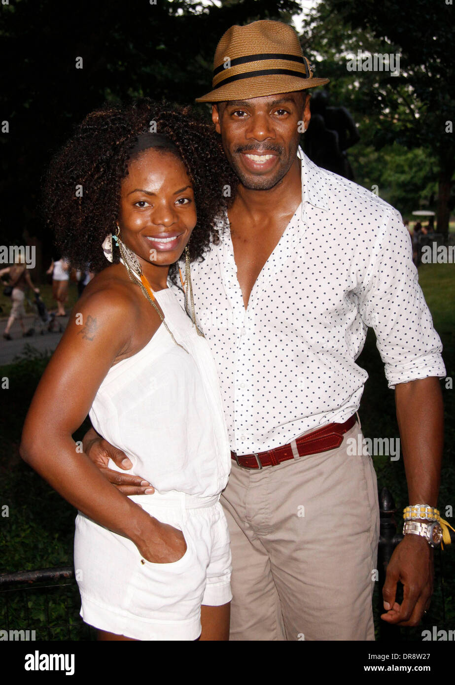 Marsha Stephanie Blake and Colman Domingo Opening night of The Public ...