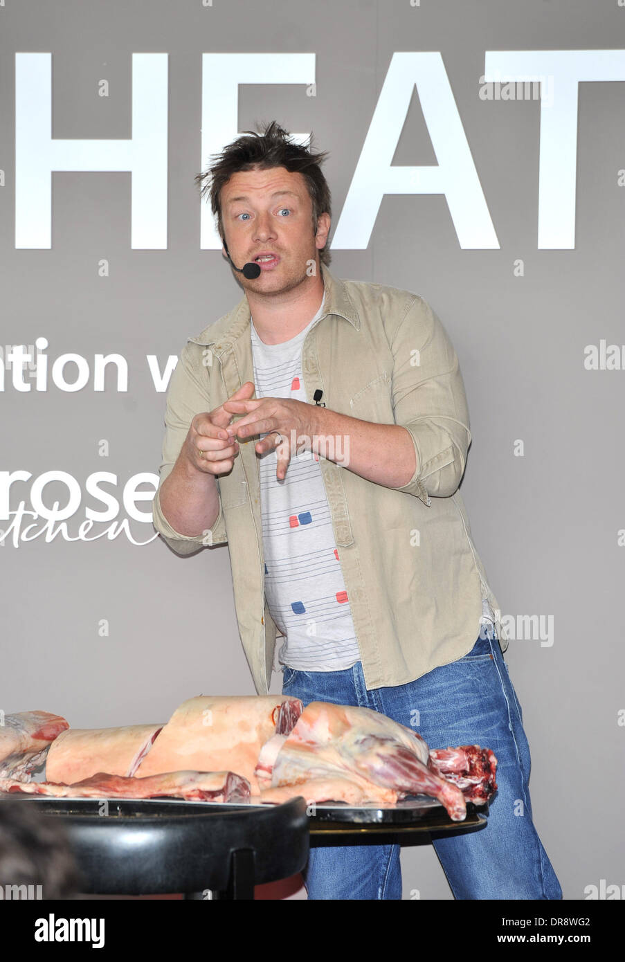 Jamie Oliver attends the Taste of London Festival held at Regent's Park ...