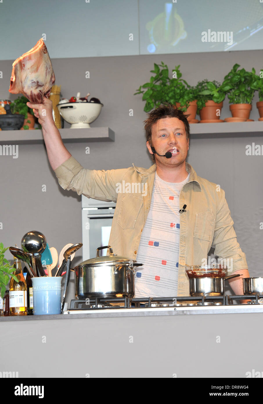 Jamie Oliver attends the Taste of London Festival held at Regent's Park ...