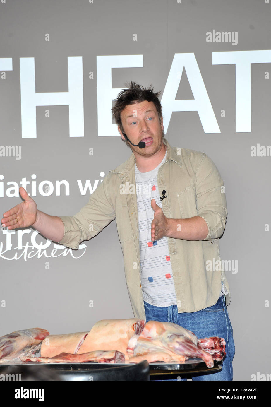 Jamie Oliver attends the Taste of London Festival held at Regent's Park ...