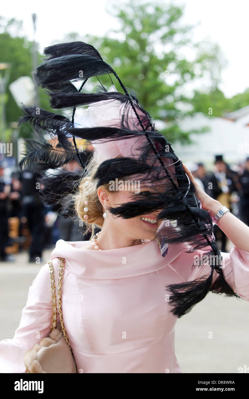 Atmosphere - Windy Day Royal Ascot at Ascot Racecourse - Day 4 ...