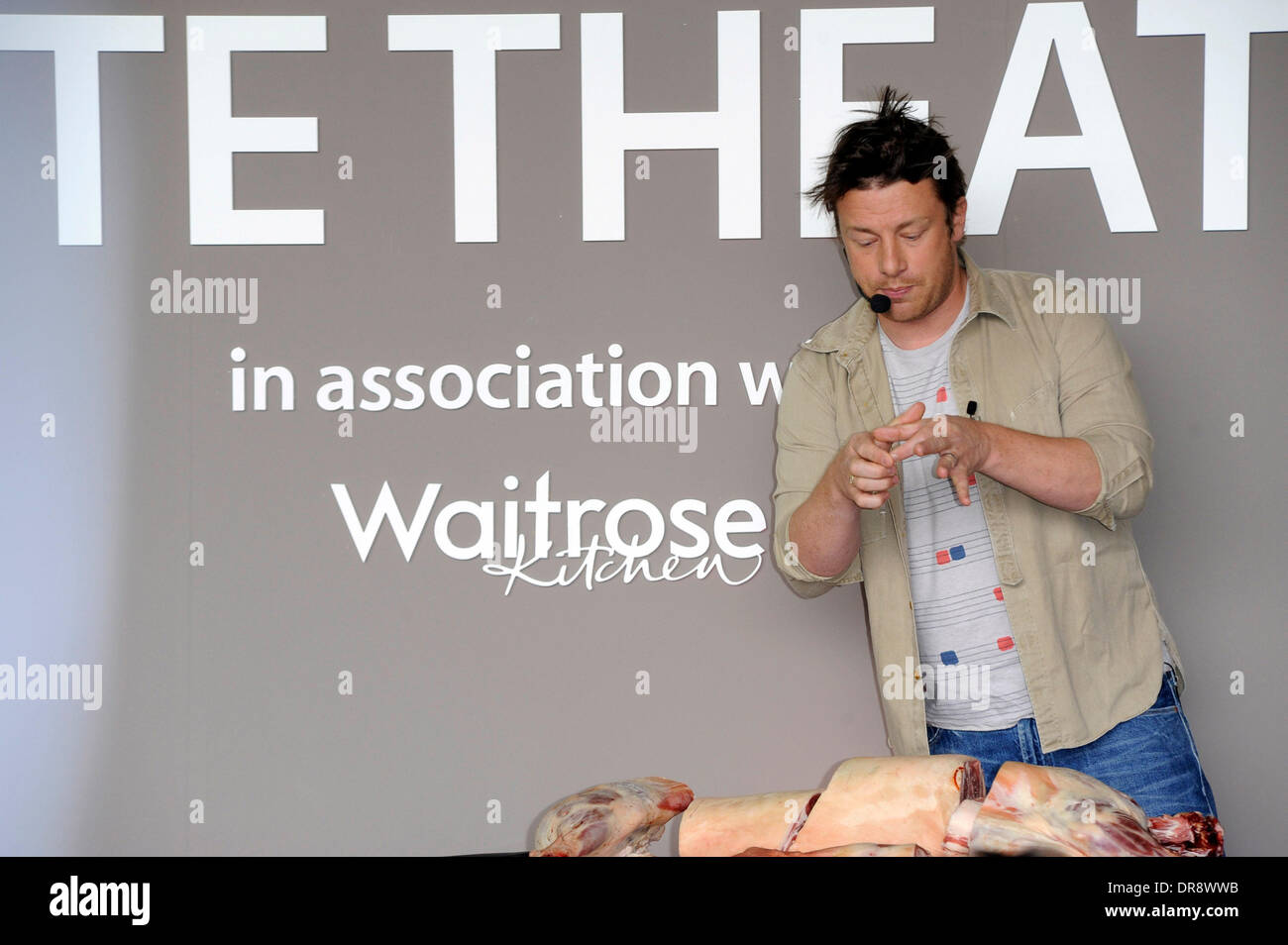 Jamie Oliver attends the Taste of London Festival held at Regent's Park ...