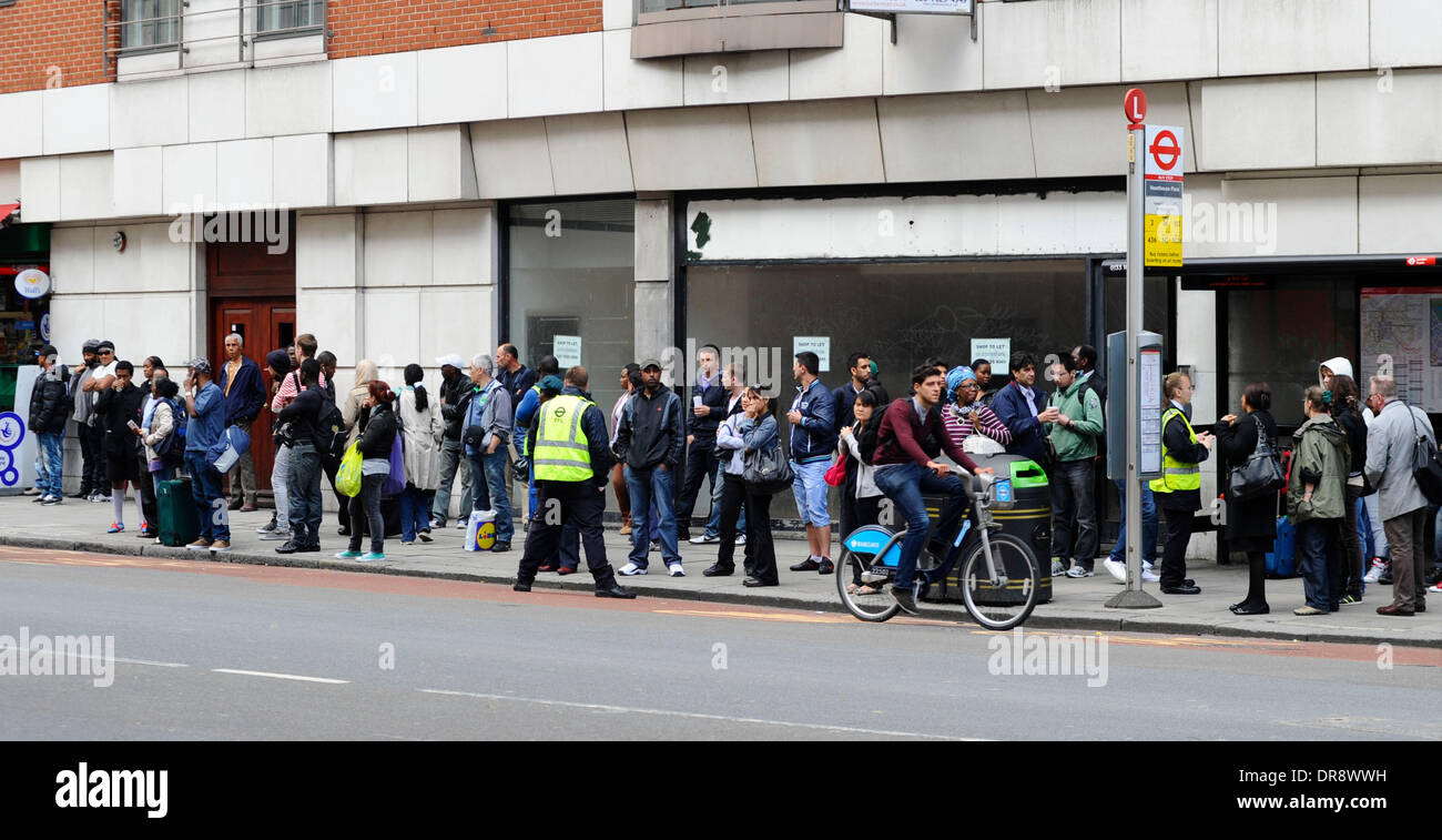 Commuters across London are facing a day of disruption on the bus ...