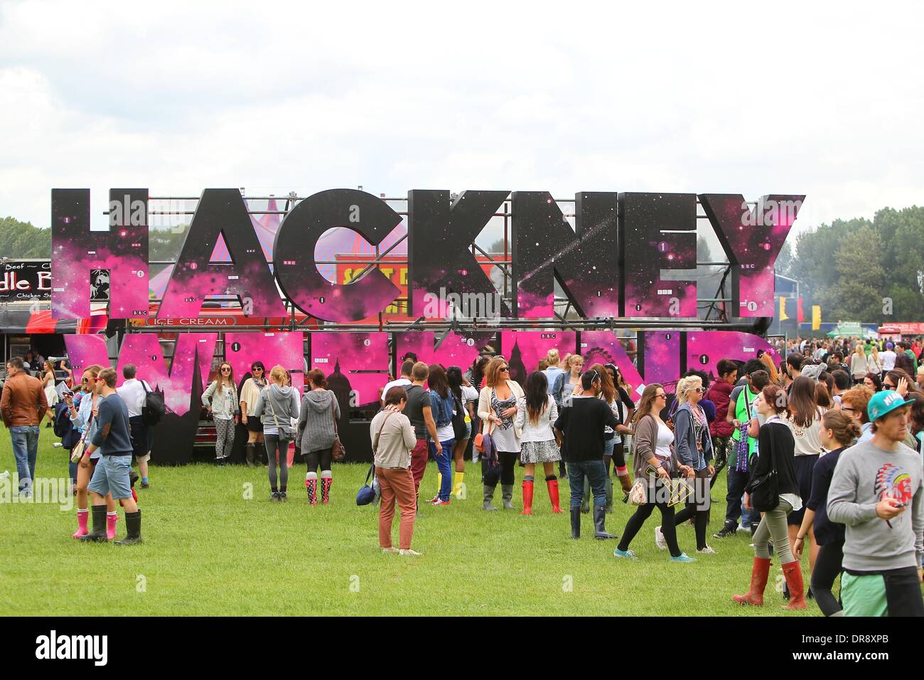 Atmosphere BBC Radio 1's Hackney Weekend held at Hackney Marshes - Day ...