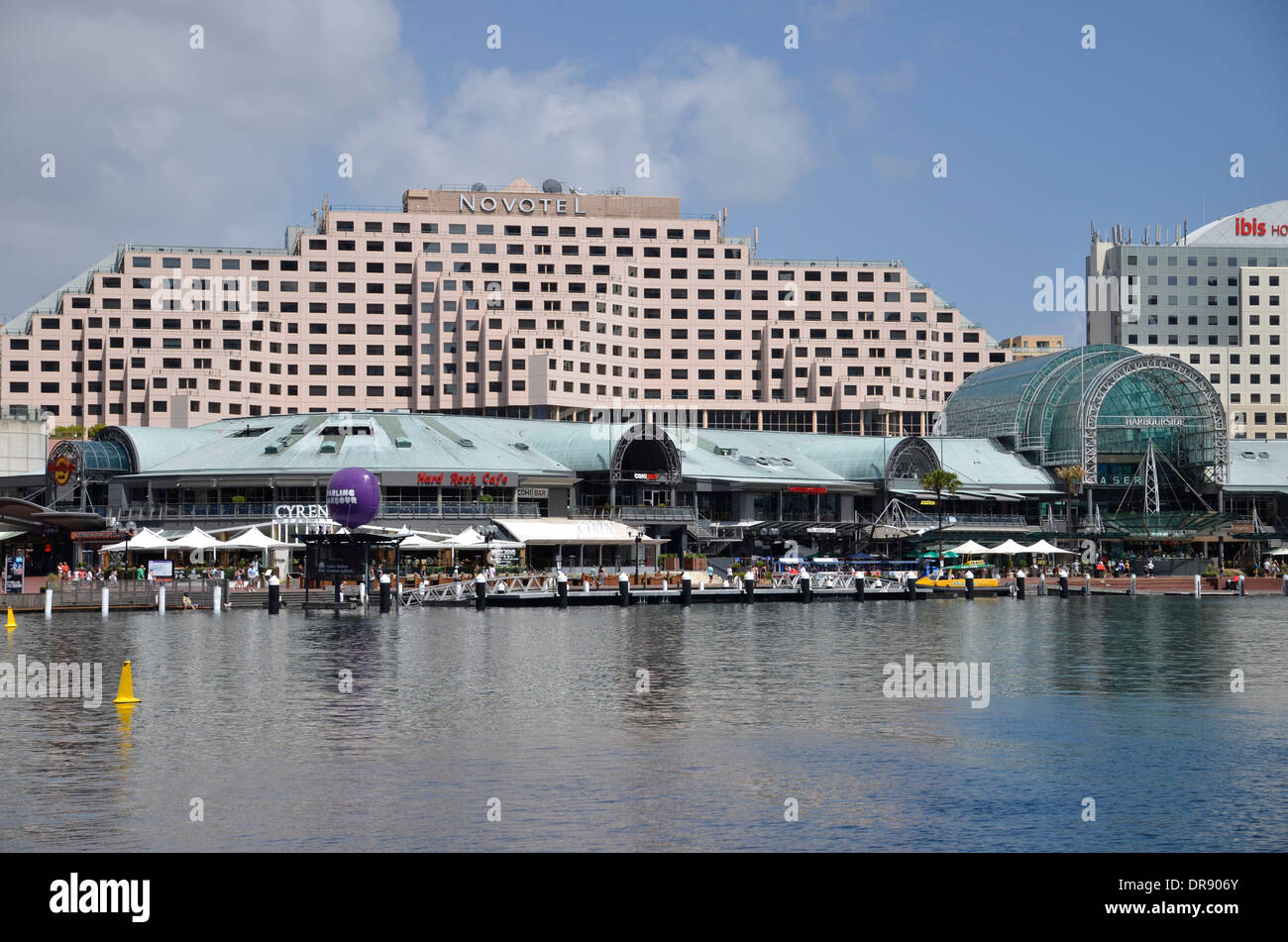 The Harbourside Shopping Centre in Darling Harbour, Sydney Stock Photo ...