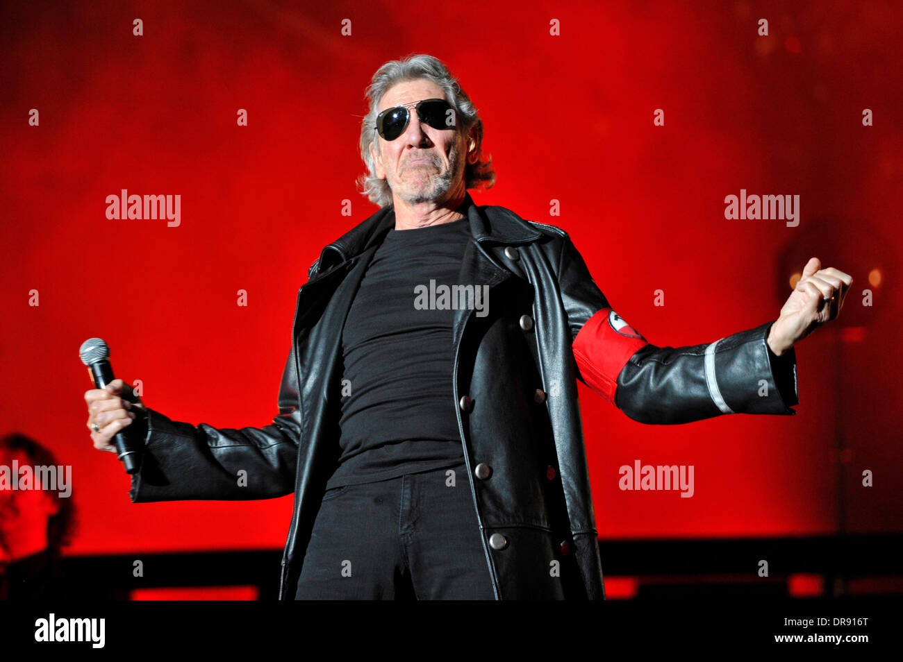 Roger Waters performs "The Wall" live in concert at Wrigley Field in ...