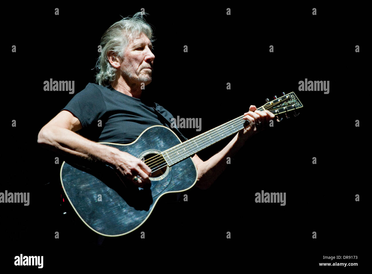 Roger Waters performs "The Wall" live in concert at Wrigley Field in ...