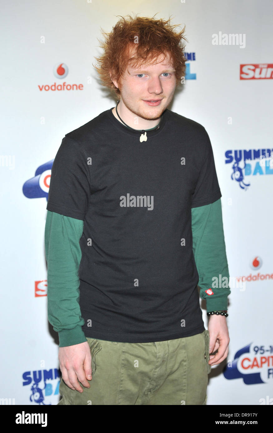Ed Sheeran Capital FM Summertime Ball held at Wembley Stadium - Press ...