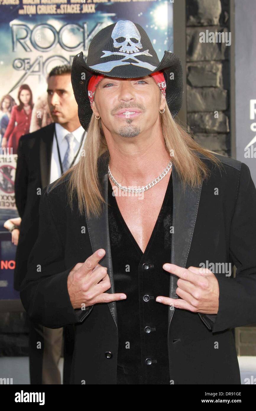 Bret Michaels Premiere of Warner Bros. Pictures 'Rock Of Ages' at ...