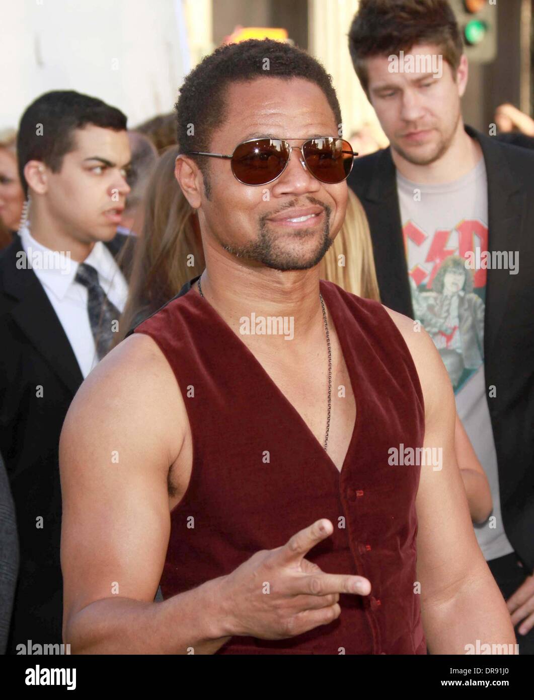 Cuba Gooding Jr. Premiere of Warner Bros. Pictures 'Rock Of Ages' at ...