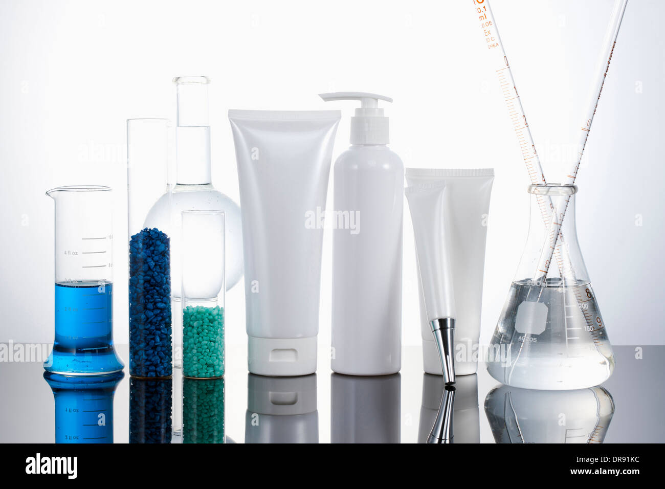 scientific tools to produce make up Stock Photo - Alamy