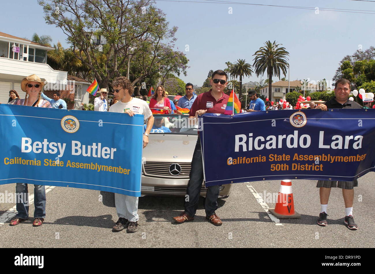 Assemblymembers Ricardo Lara, Assemblymember Betsy Butler LA Pride ...