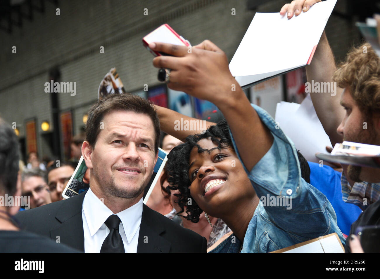 Mark Wahlberg 'The Late Show with David Letterman' at the Ed Sullivan ...