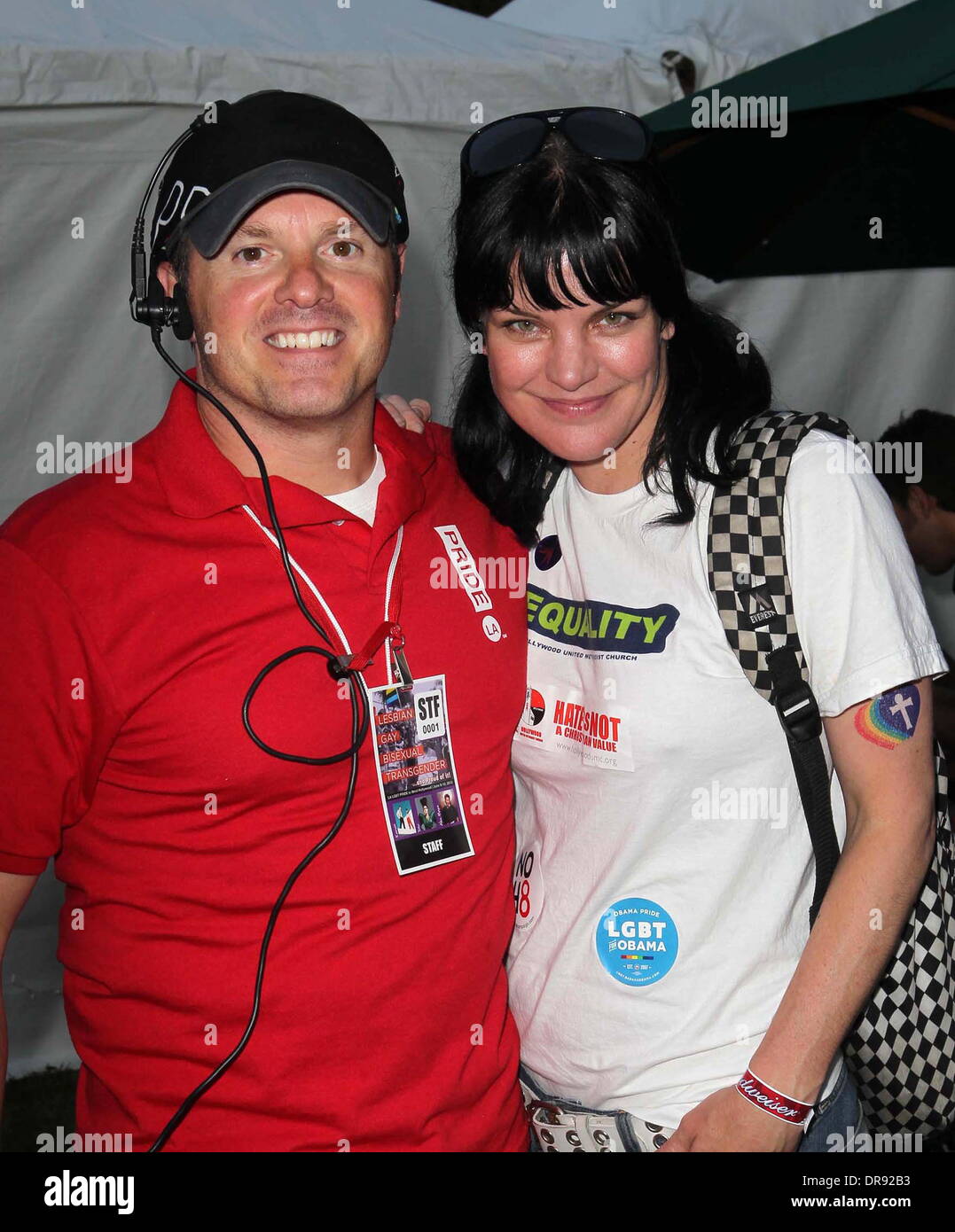 Sam Borelli, Pauley Perrette LA Pride 2012 in West Hollywood - Day 3 ...