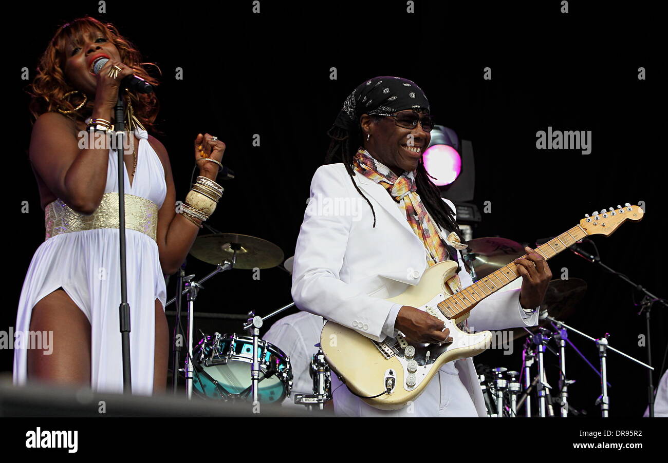 Nile rodgers on stage hi-res stock photography and images - Alamy