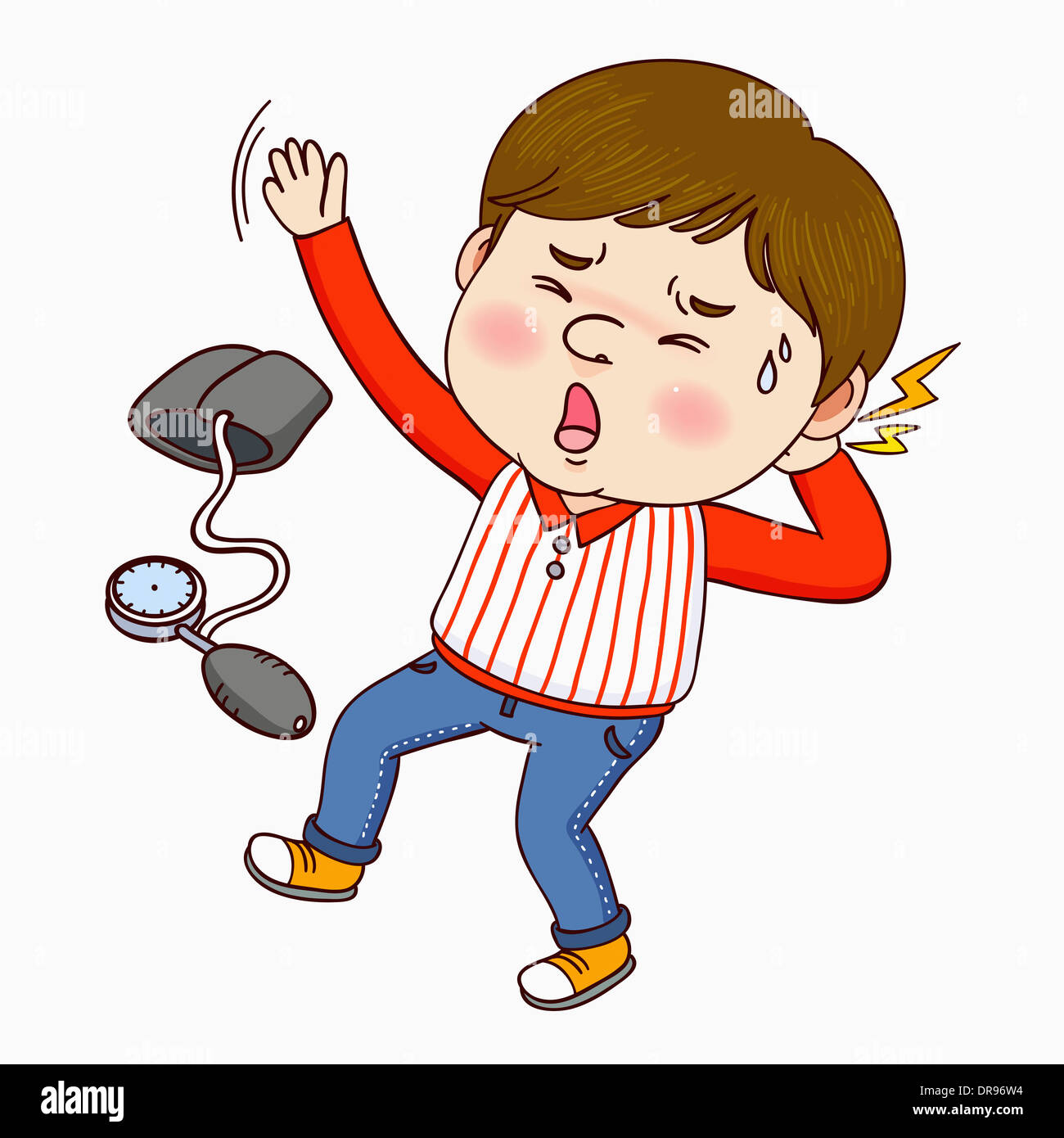 High Blood Pressure Cartoon