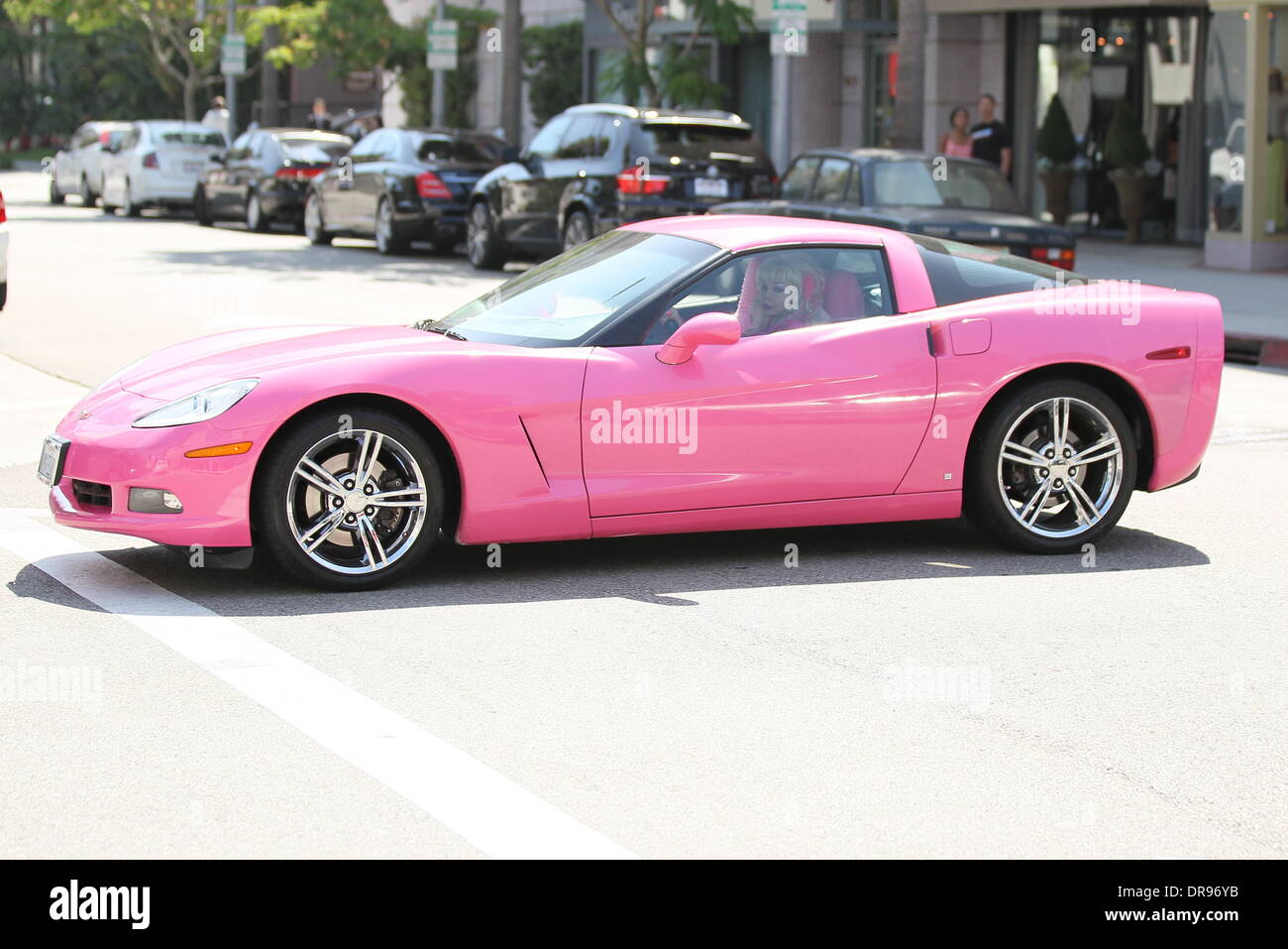 Angelyne corvette hi-res stock photography and images - Alamy