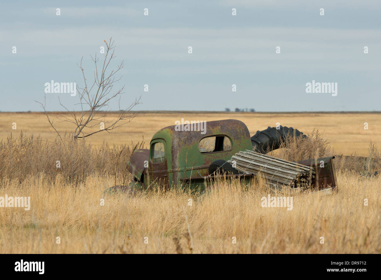Old Rusty Farm Truck Stock Photo - Alamy