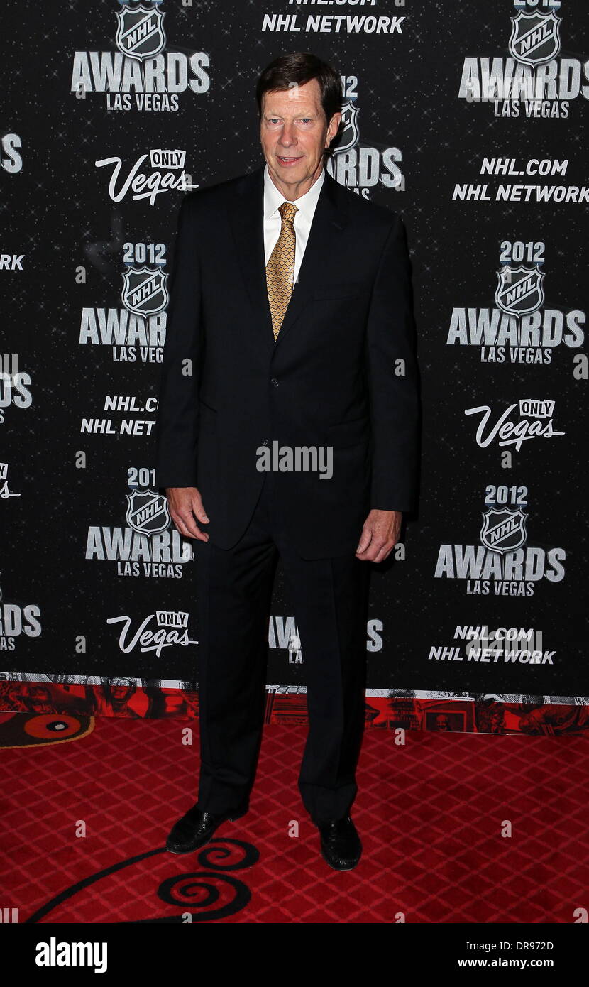 David Poile 2012 NHL Awards at Encore Showroom Inside The Wynn Resort ...