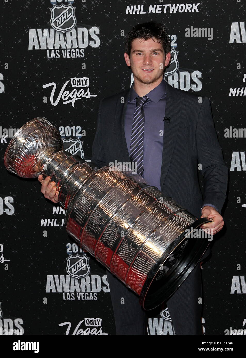 Jonathan Quick 2012 NHL Awards at Encore Showroom Inside The Wynn ...