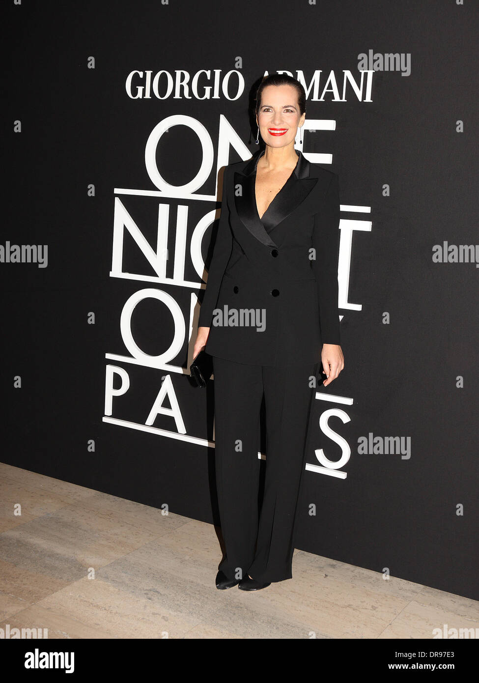Paris, France. 21st Jan, 2014. Roberta Armani, niece of designer Armani ...
