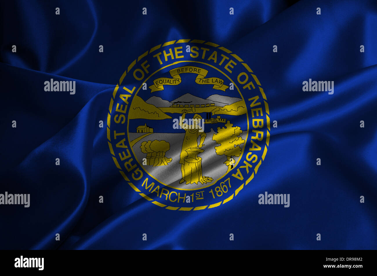 Flag of nebraska hi-res stock photography and images - Alamy