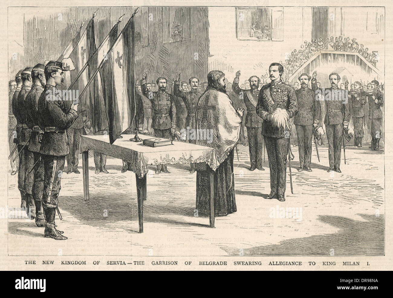 King milan of serbia hi-res stock photography and images - Alamy