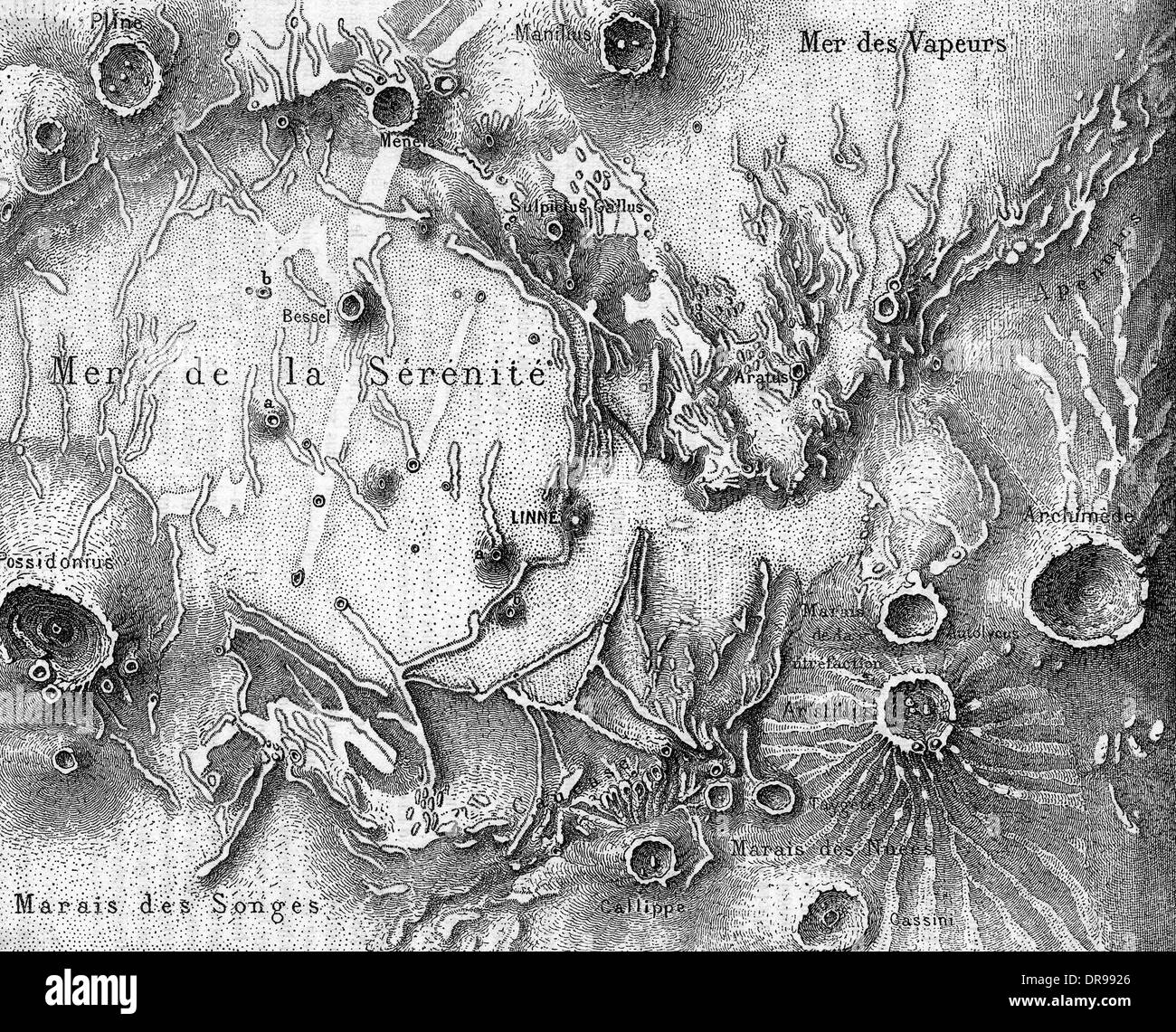 Moon map hi-res stock photography and images - Alamy
