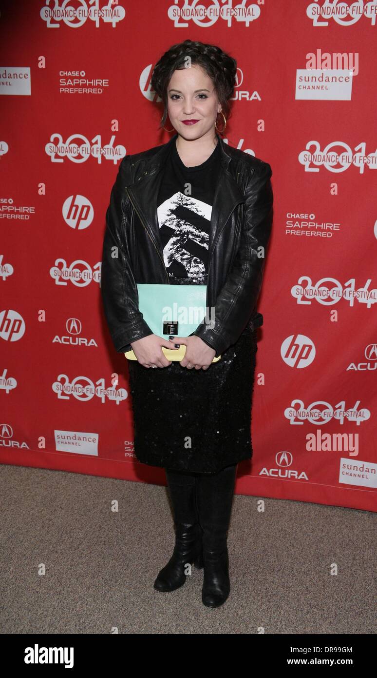 Park City, UT, USA. 21st Jan, 2014. Janet Krupin at arrivals for HITS ...