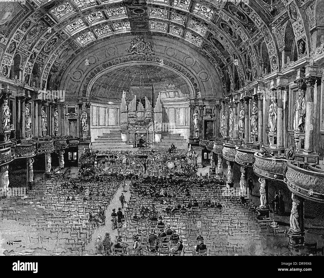 The queens hall Black and White Stock Photos & Images - Alamy