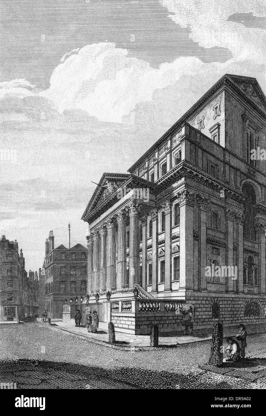 View mansion house street Black and White Stock Photos & Images - Alamy