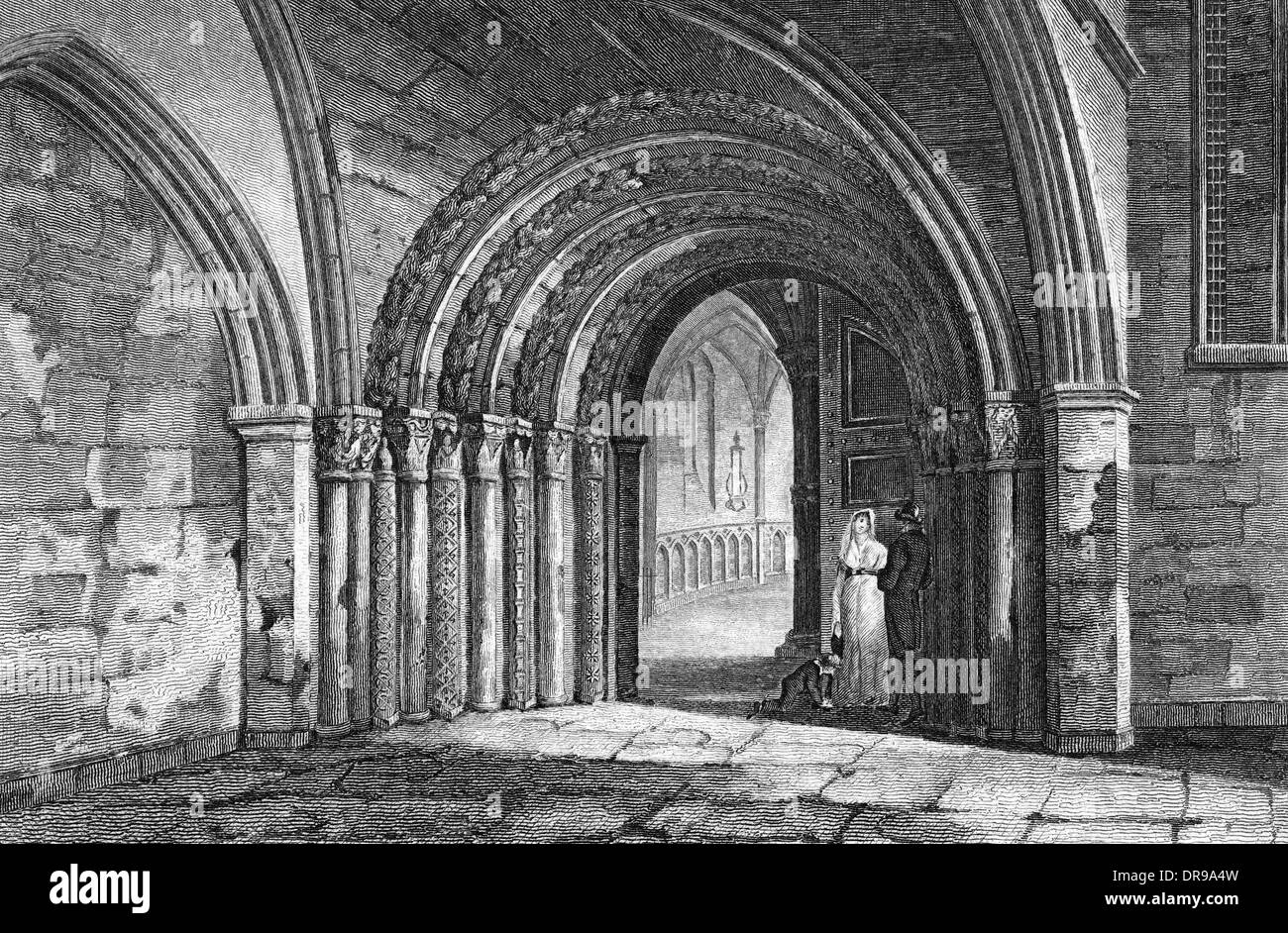 London temple church interior hi-res stock photography and images - Alamy