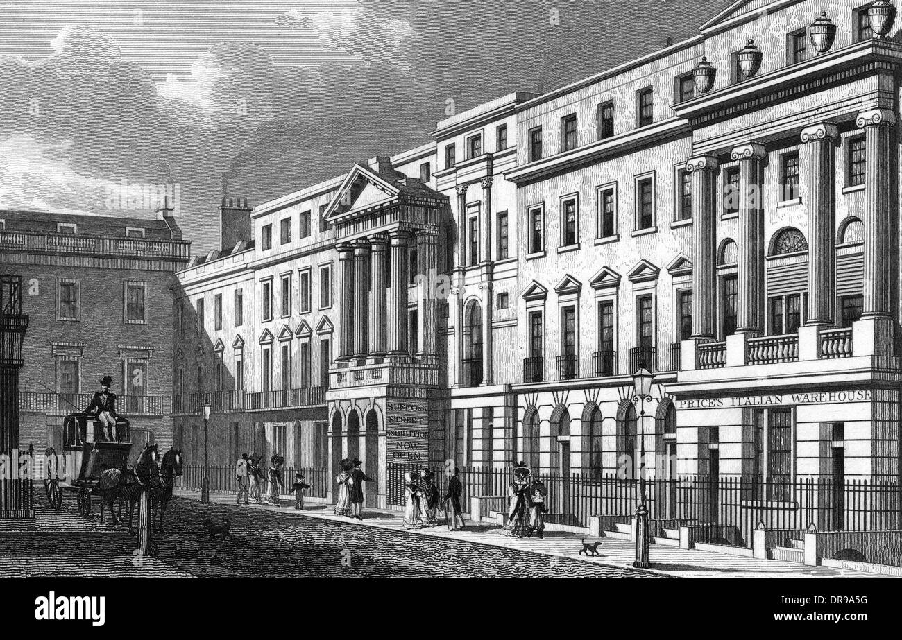 Suffolk street london Black and White Stock Photos & Images - Alamy