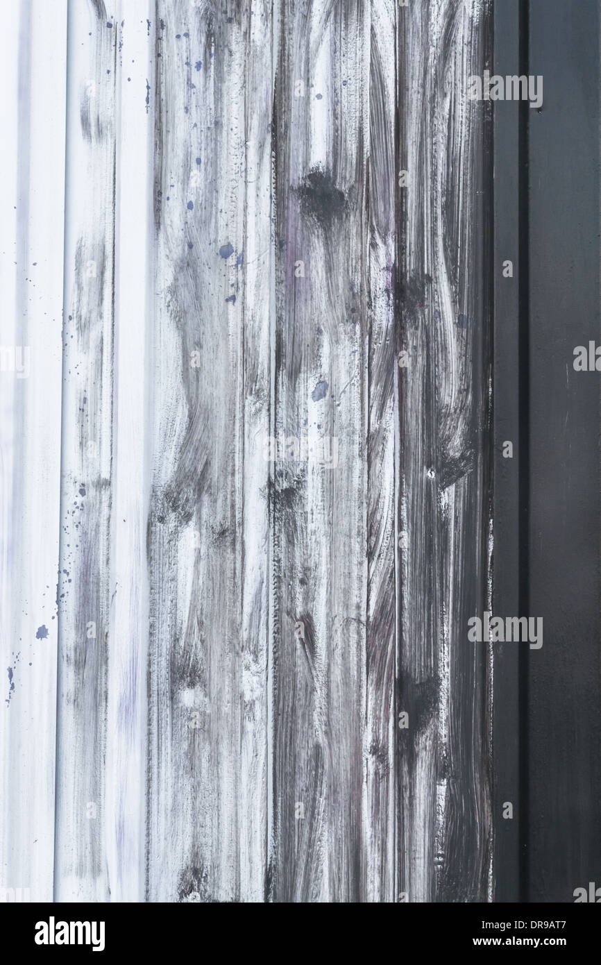 Surface of the sheet metal painted with white paint Stock Photo - Alamy