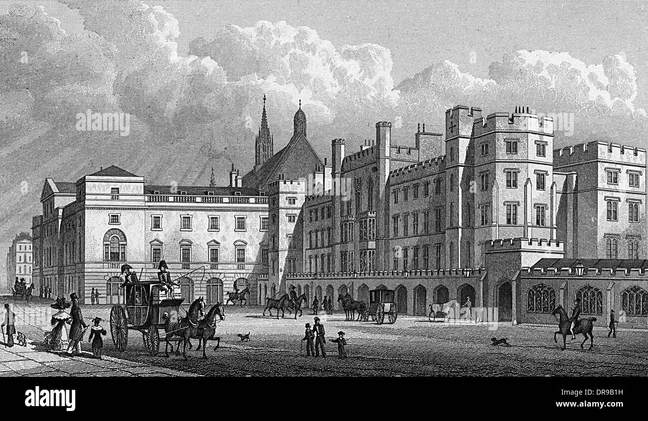 Palace westminster parliament buildings Black and White Stock Photos ...