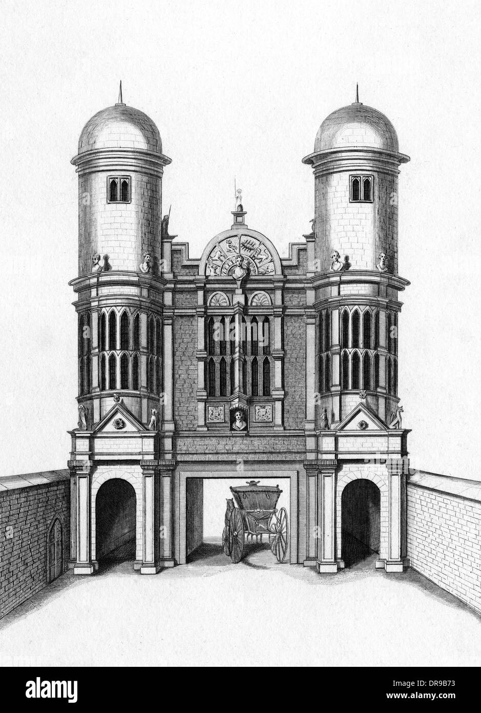 Gate into Black and White Stock Photos & Images - Alamy