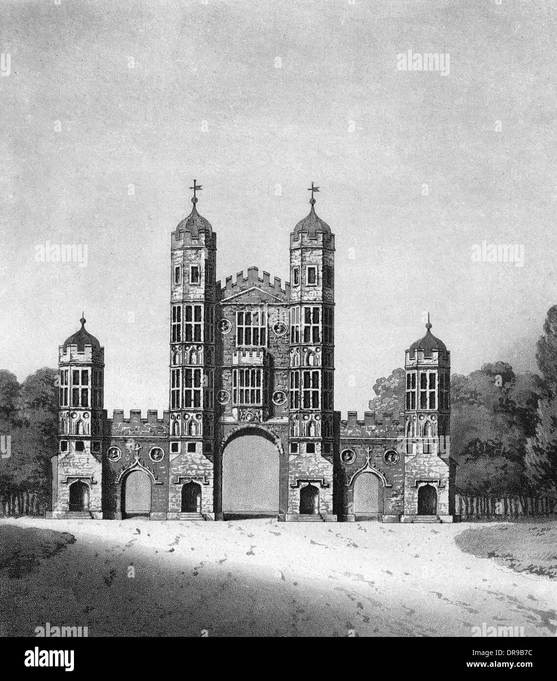 Gate into Black and White Stock Photos & Images - Alamy