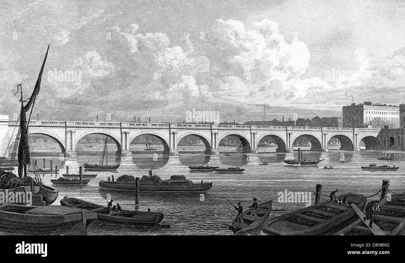 Waterloo bridge opened hi-res stock photography and images - Alamy