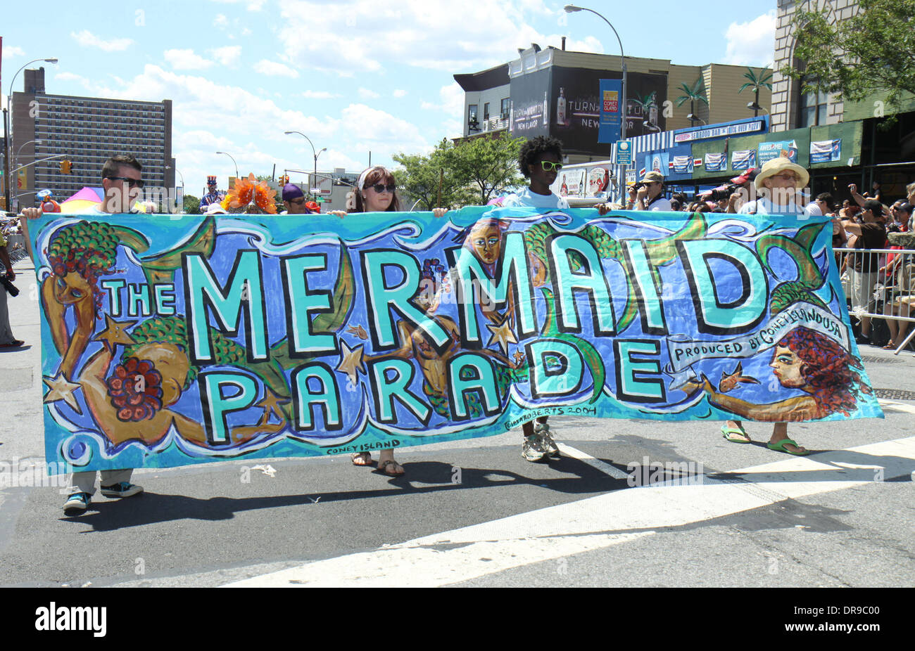 Mermaid parade 2012 hi-res stock photography and images - Alamy