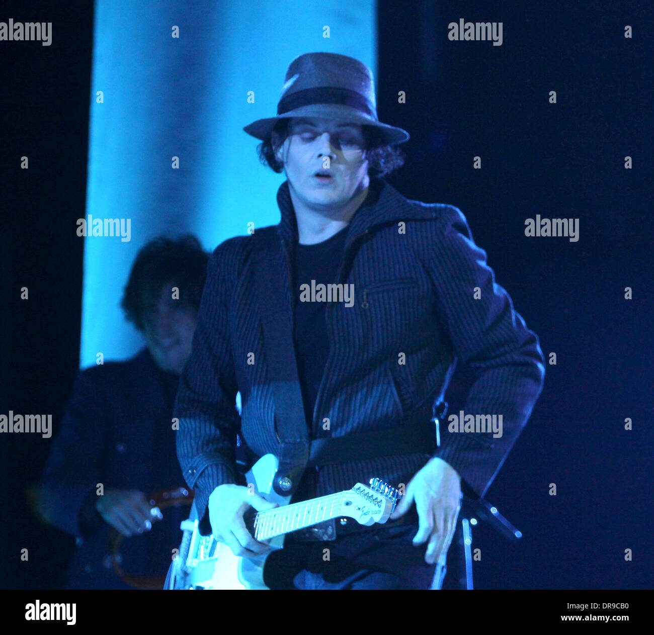 Jack White performing live on stage at BBC Radio 1's Hackney Weekend ...