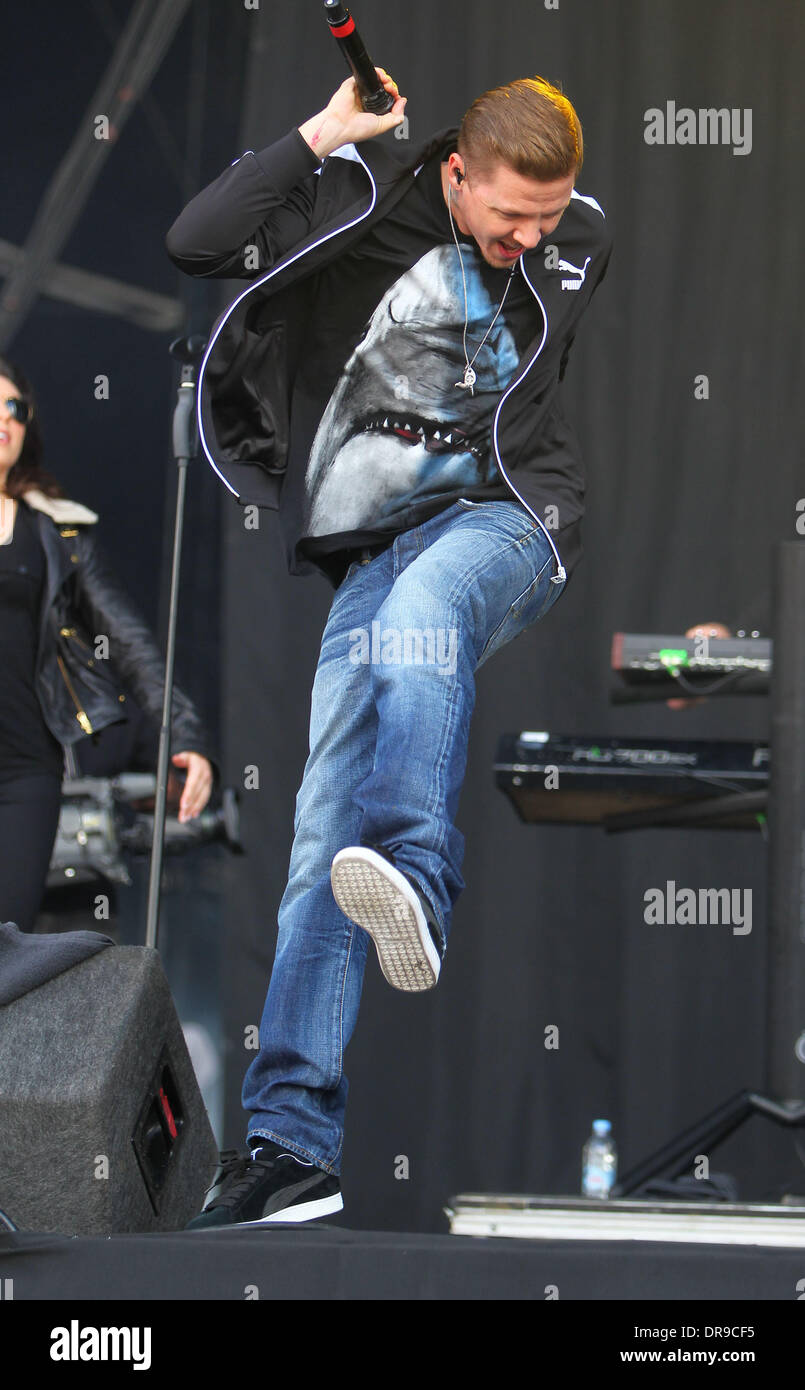 Professor Green BBC Radio 1's Hackney Weekend held at Hackney Marshes ...