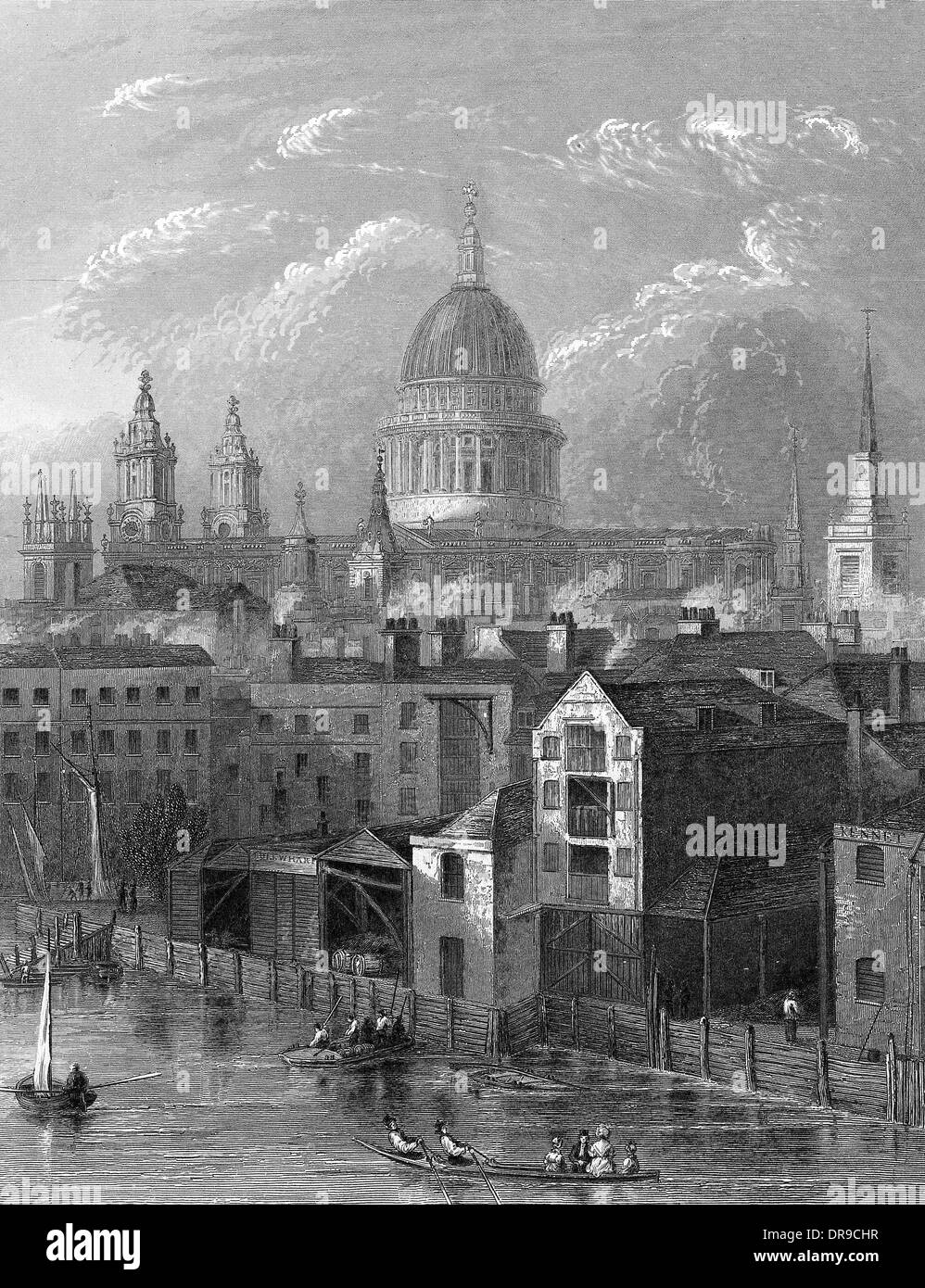 St pauls cathedral historical hi-res stock photography and images - Alamy