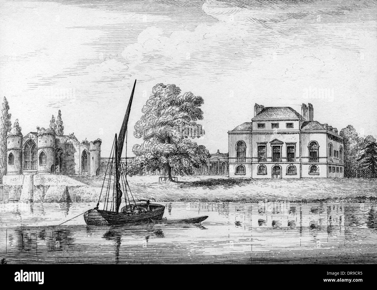 BRANDENBURGH HOUSE FUL Stock Photo - Alamy