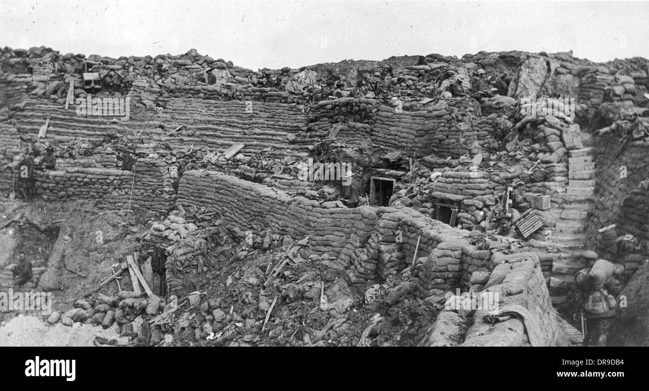 The Hohenzollern Redoubt Stock Photo - Alamy