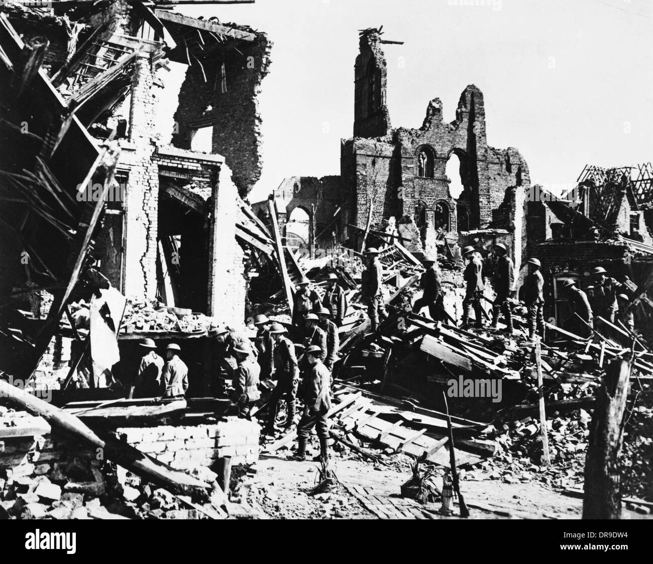 The ruins of ypres hi-res stock photography and images - Alamy