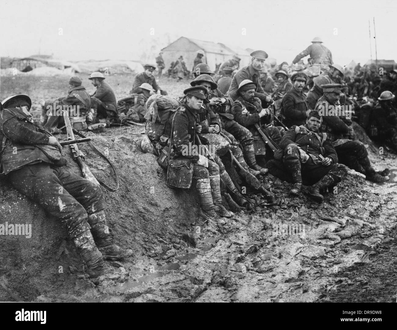 British troops, the Somme 1916 Stock Photo - Alamy