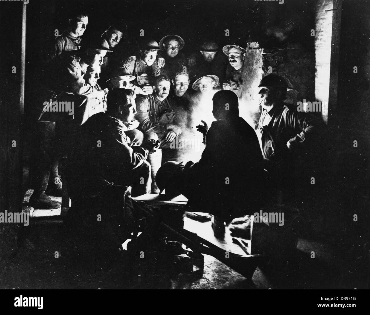 Relaxing campfire Black and White Stock Photos & Images - Alamy